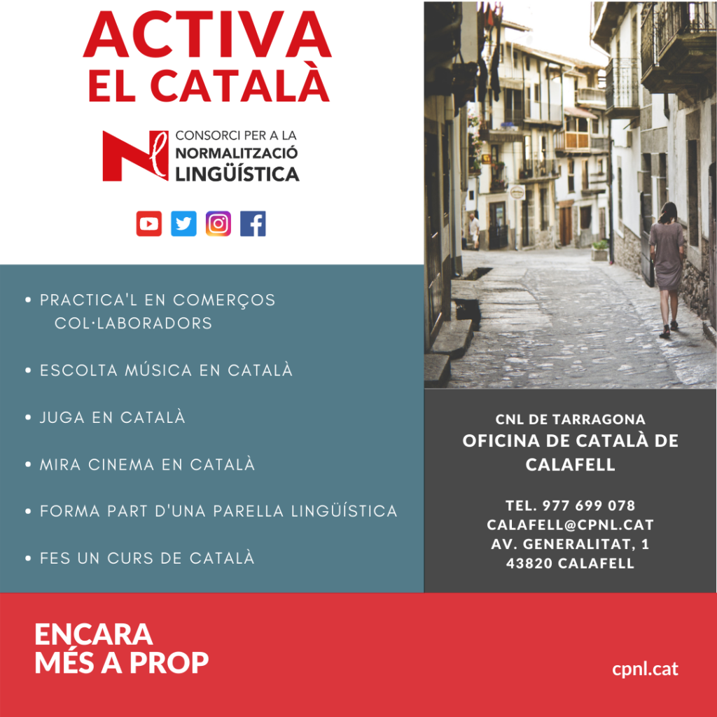 Aquest estiu, activa el català! « Cursos de català de Calafell